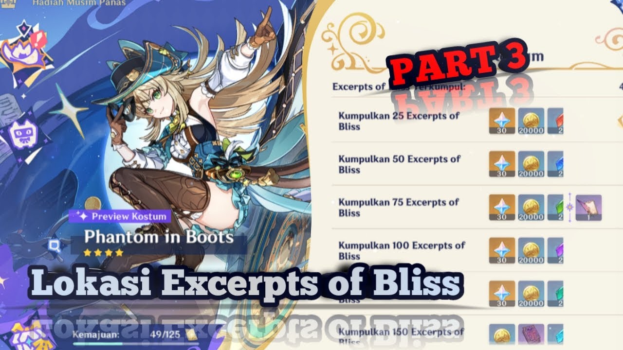 Lokasi EXCERPTS OF BLISS! Cara Dapat Skin Kirara. PART 3 - YouTube