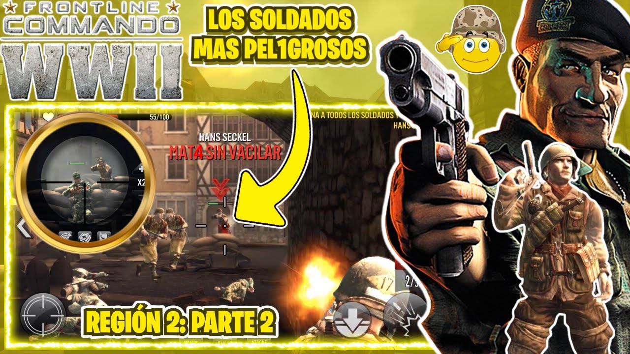 FRONTLINE COMMANDO: WWII - LOS ENEM1G0S MÁS PEL1GROS0S! *REGIÓN 2 ...