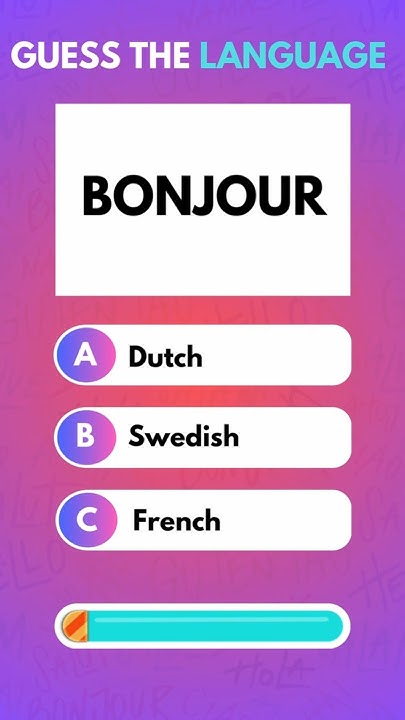 Can You Guess the Language? 🤔 | Fun Language Quiz Challenge! 🌍🔥 #quiz # ...