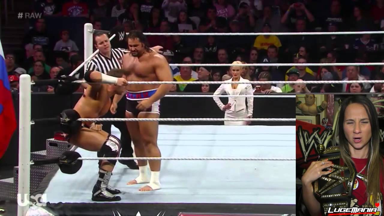 WWE Raw 11/3/14 Rusev vs Zack Ryder Live Commentary - YouTube
