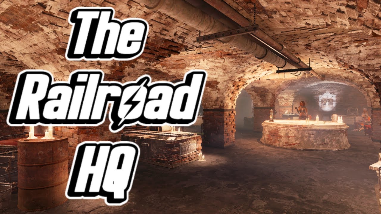 Fallout 4’s Railroad HQ Explored (and cleaned!) - YouTube