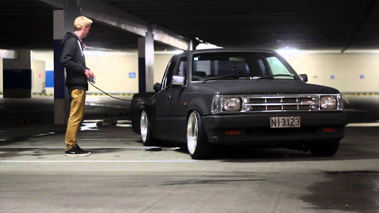 WTF SWITCH SESSIONS - Mitch's Mazda B2000 Minitruck - YouTube