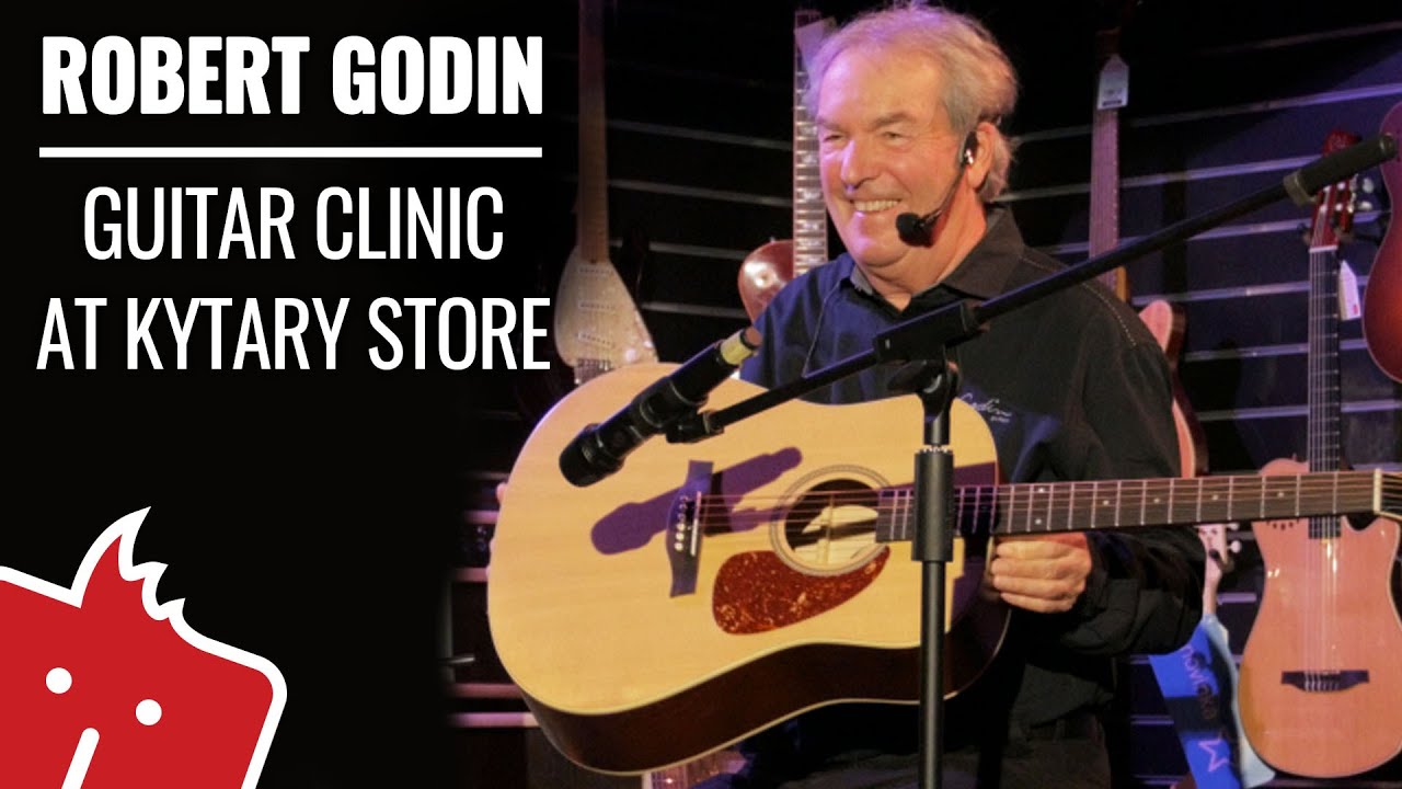 Robert Godin - Guitar clinic at Kytary store - YouTube