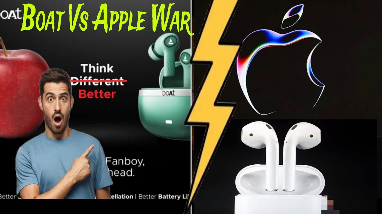 Apple Fanboys BEWARE! boAt's Savage Ad Ignites Social Media FIRE ...