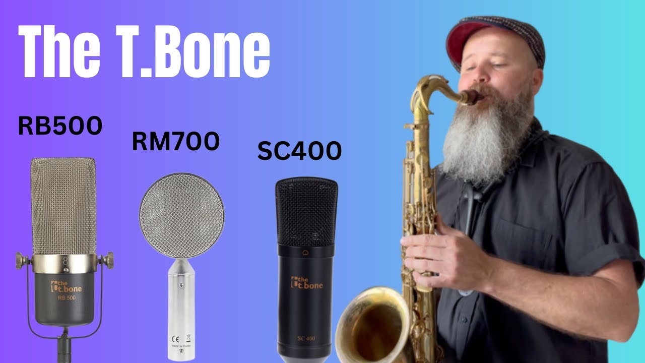 The T. Bone RM700 , RB 500, SC400 microphones test - YouTube
