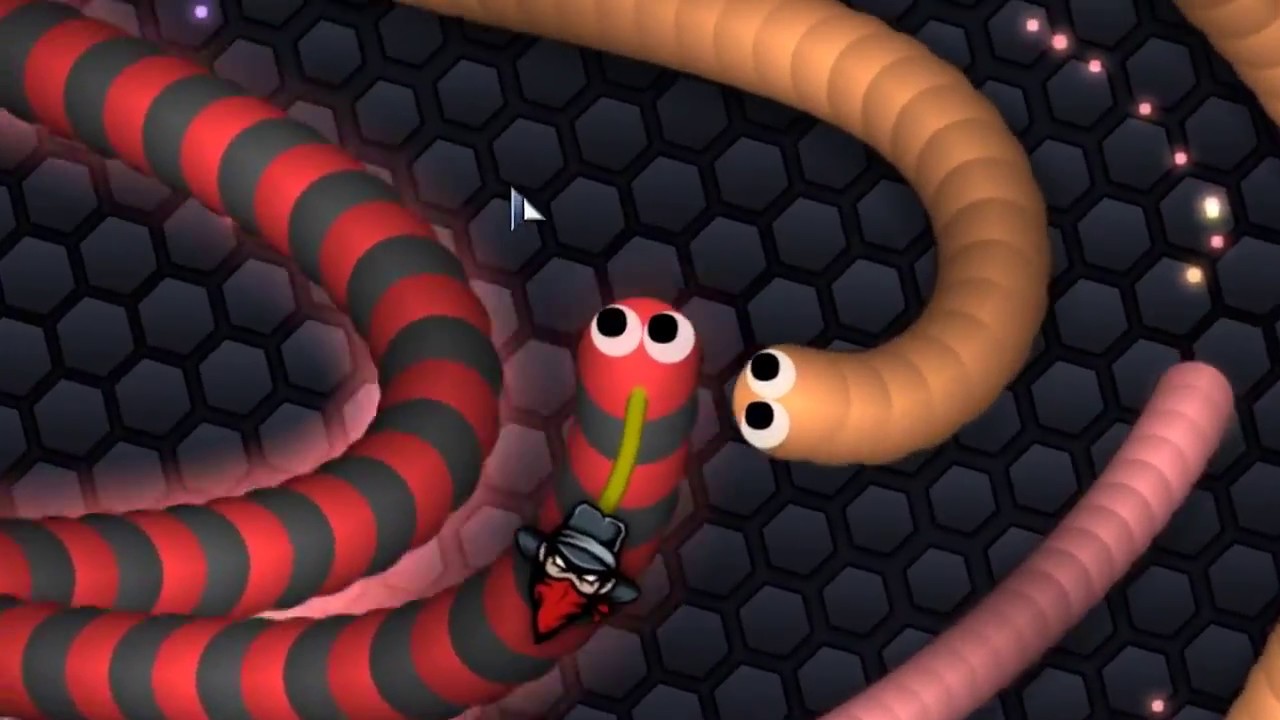 Slither io 1 STRONG SNAKE vs 5000 BAD SNAKES Epic Slitherio Gameplay ...