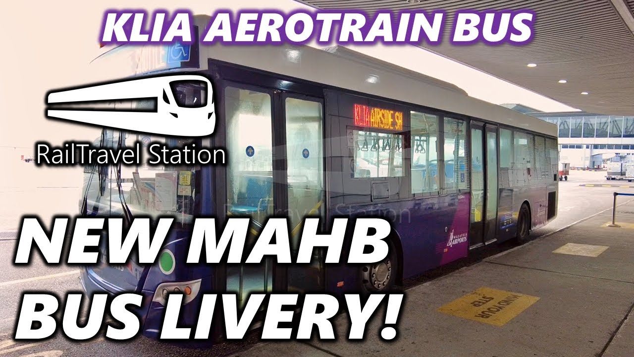 KLIA AEROTRAIN REPLACEMENT BUS! 🇲🇾🚌🛫 KLIA T1 Main Terminal Building ...