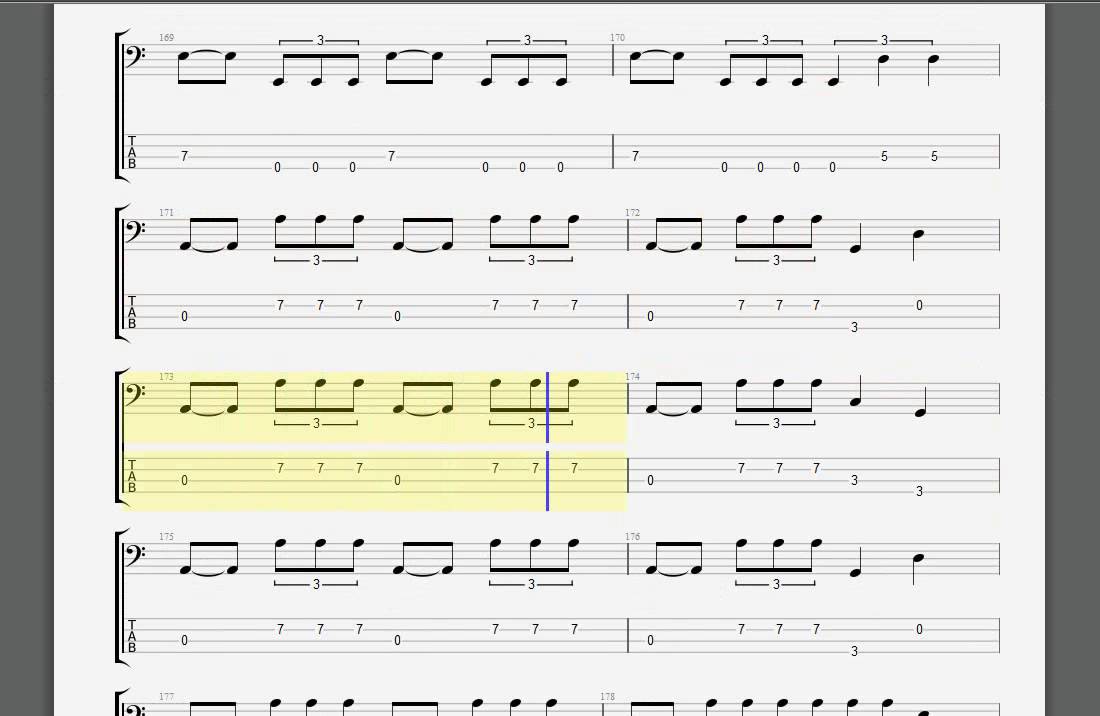 Metallica Am I Evil bass guitar tablature - YouTube