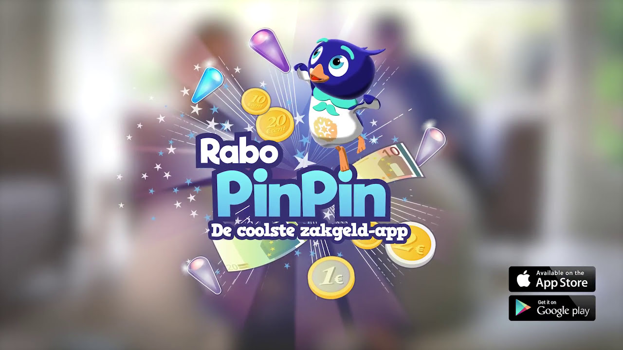 Rabobank PinPin, de coolste zakgeld app met Augmented Reality - YouTube