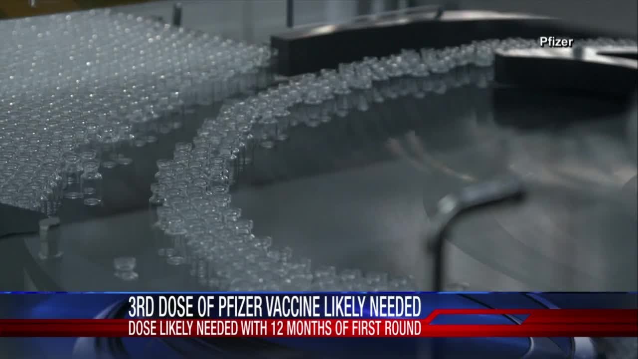 3rd dose of pfizer vaccine likely needed - YouTube