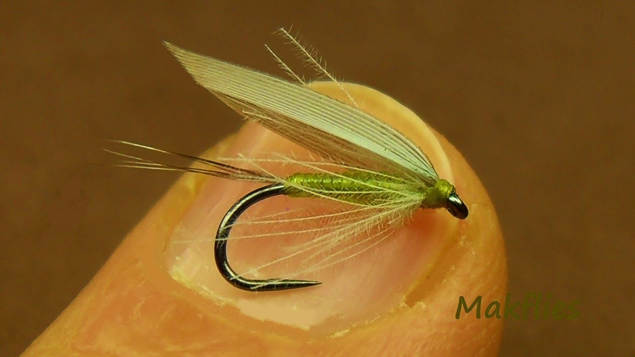 Fly Tying a Blue Winged Olive Wet Fly by Mak 🔥🔥 - YouTube