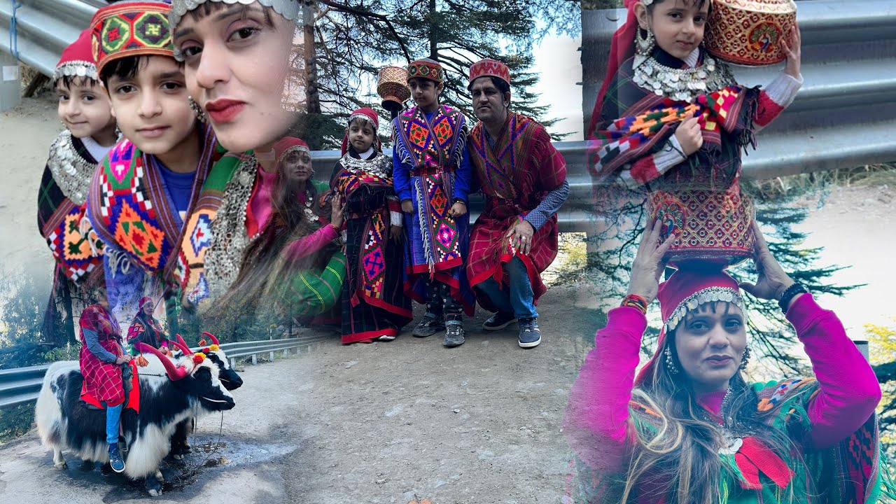 Shimla vlog /part 2/hum sab ready hue Himachali traditional dresses ...
