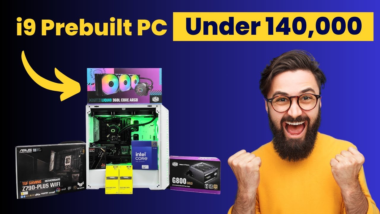 Asus z790 Plus Wifi + Intel i9-14900K Upgraded Pre-Built PC - YouTube