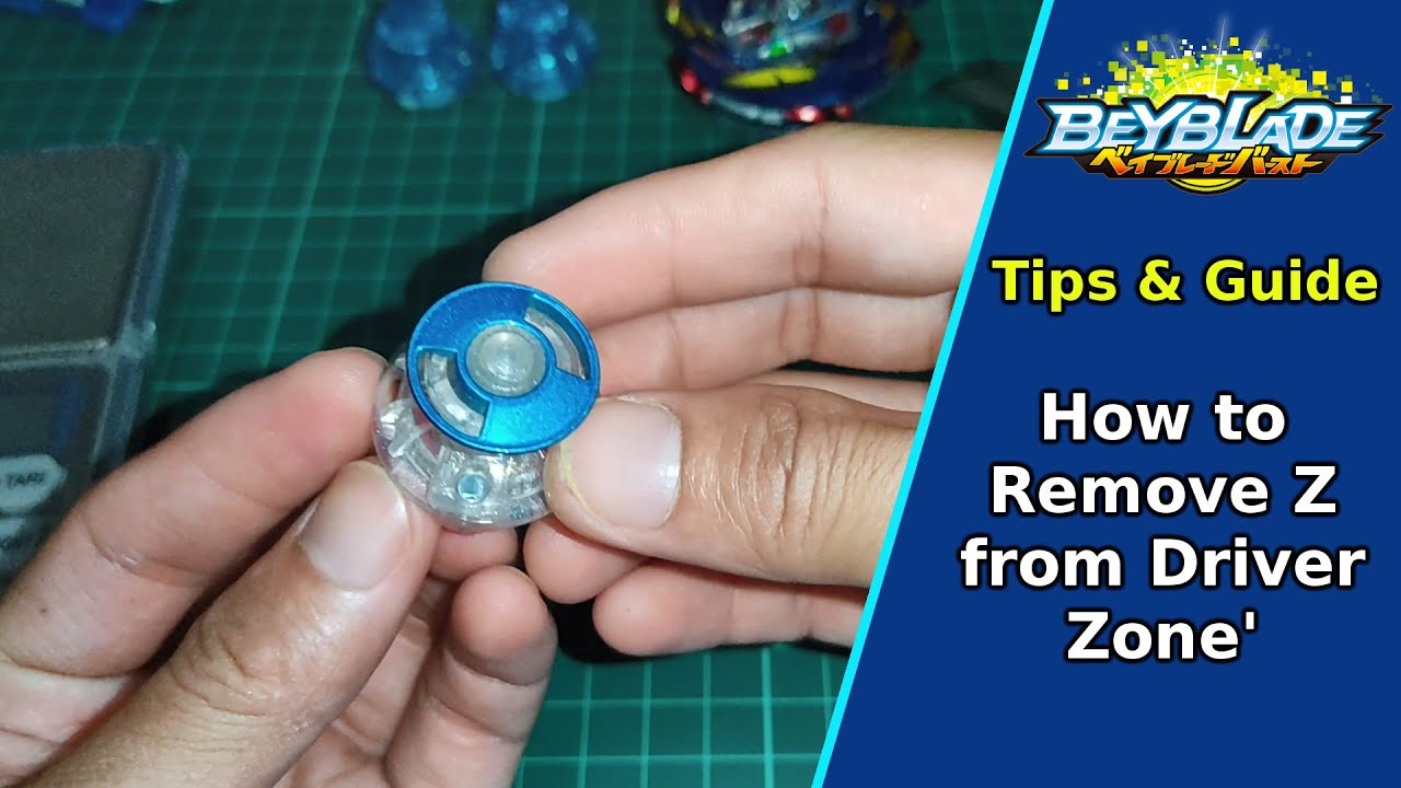 Beyblade Burst Superking | How to Remove Z from Driver Zone'+Z ...