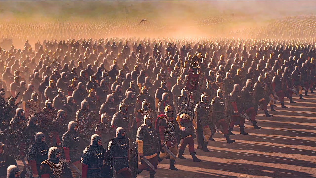Rome vs Sassanids | Massive 39 000 units Total War Cinematic Battle ...