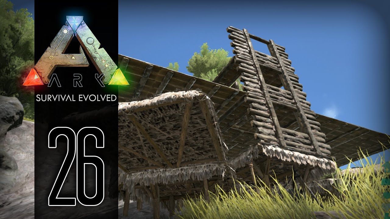 ARK: Survival Evolved Gameplay | 26 | House Builder! - YouTube