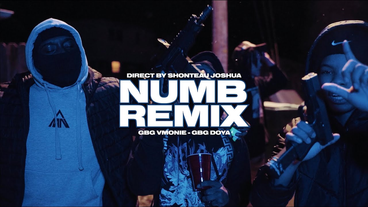 GBG V Monie x GBG Doya - Numb Remix (Music Video) - YouTube
