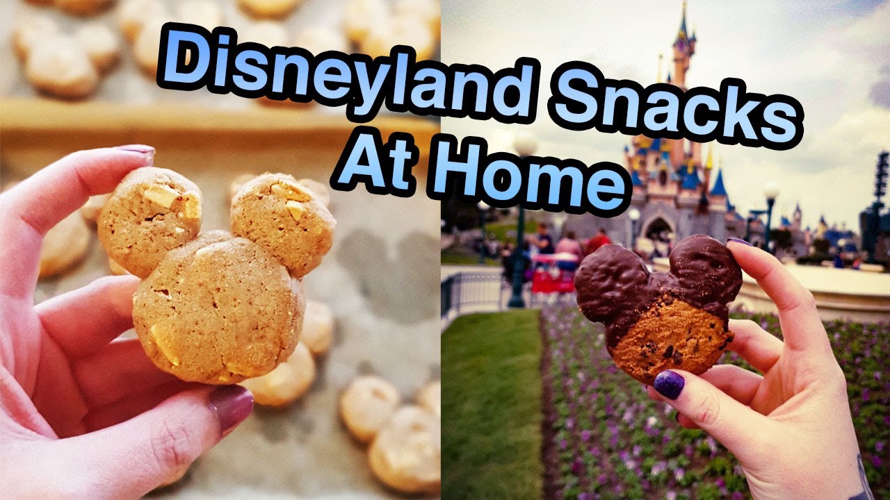 Mickey Mouse Shortbread Biscuits | Bake With Me | Feed The Disney - YouTube