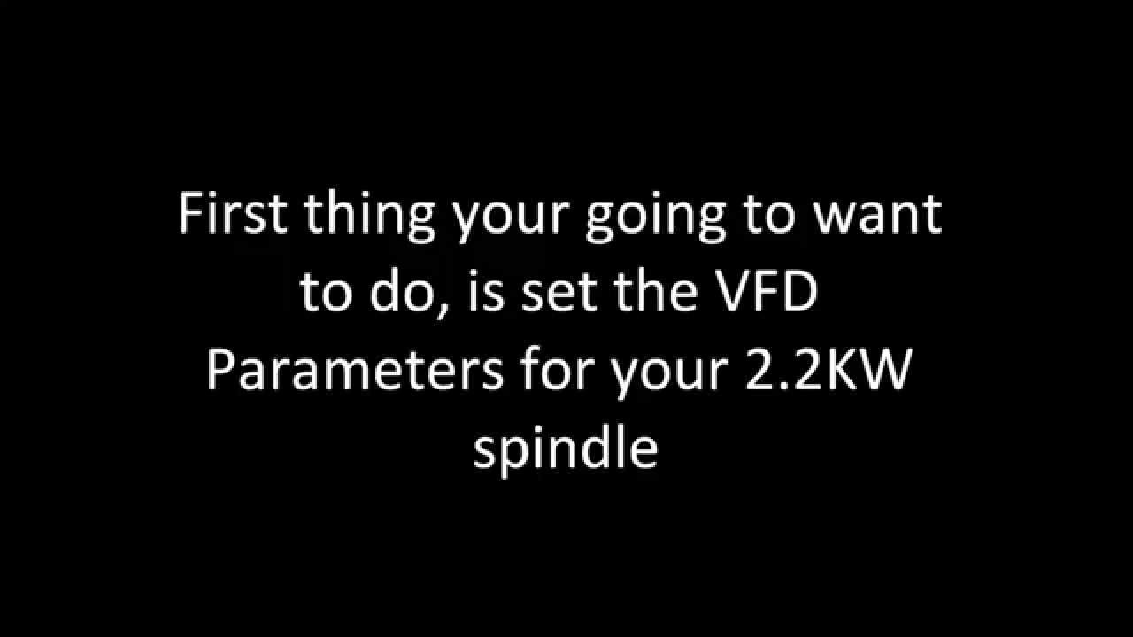 2 2KW spindle & VFD wiring - YouTube