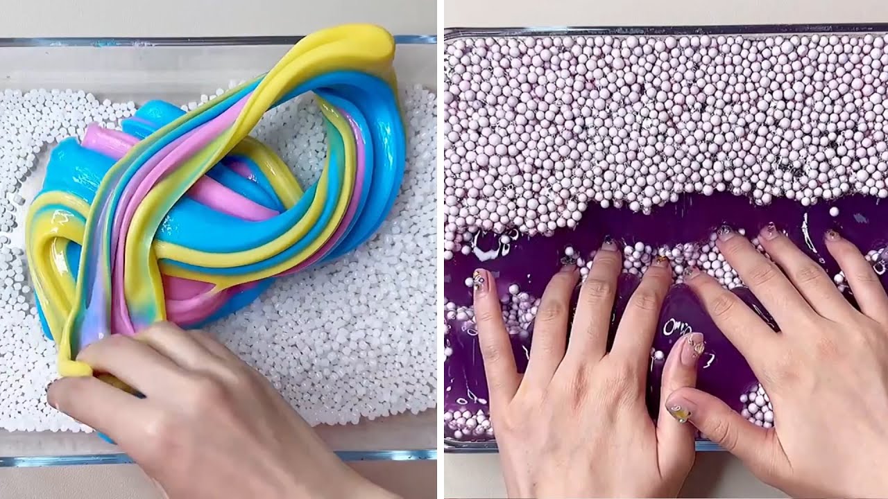 ASMR Satisfying Slime For Sleep | Relaxing Oddly Slime | The Best ...