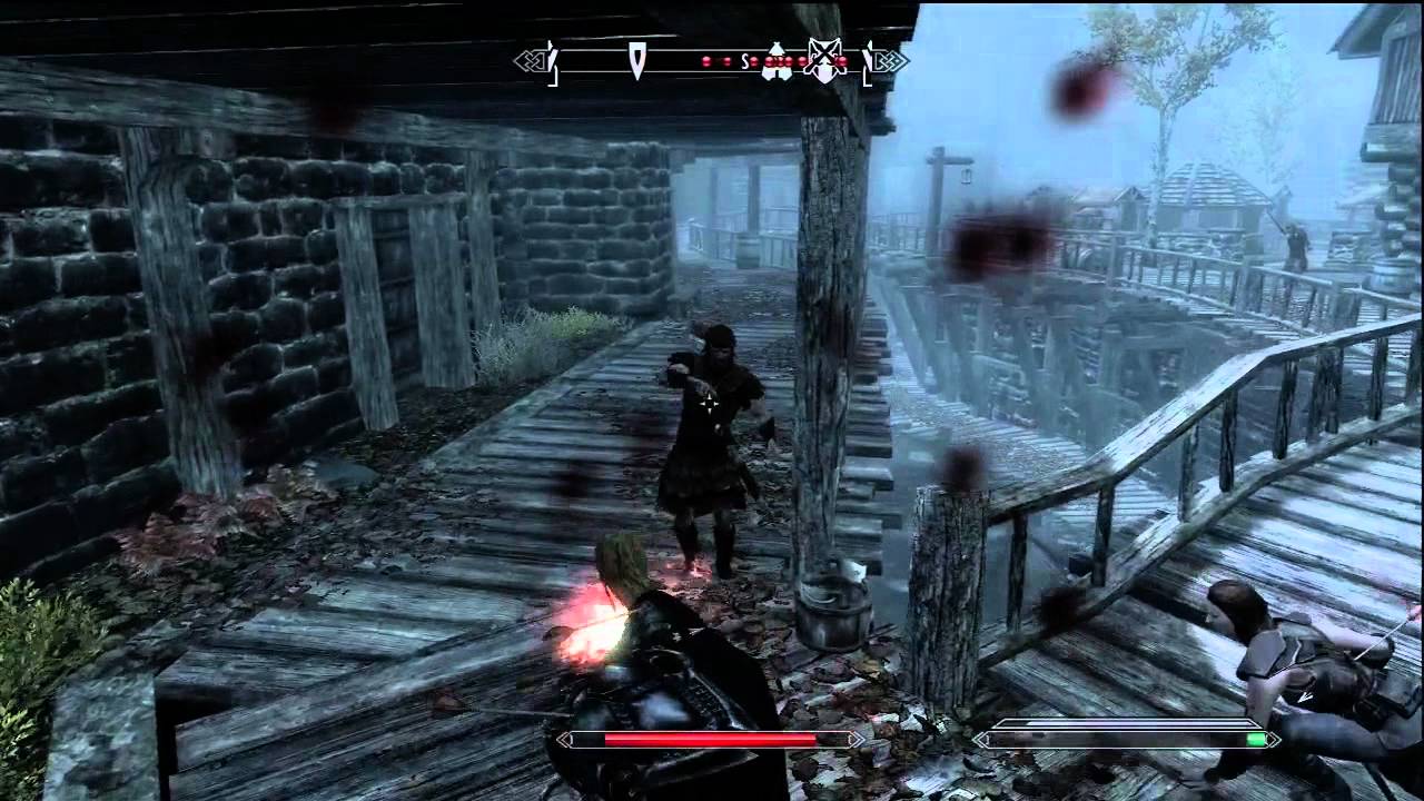 First Play: Skyrim Kinect Commands - YouTube