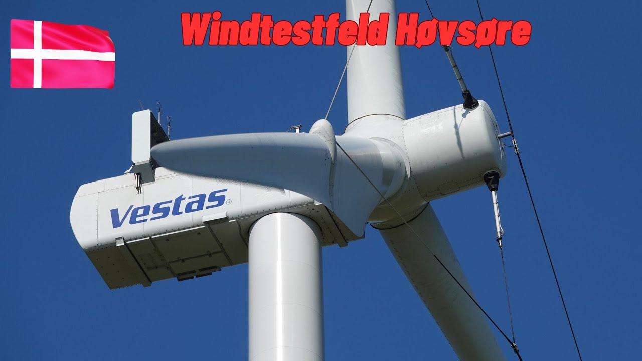 Høvsøre wind turbine test field, Vestas V136, Siemens SG-145, SG-170 ...