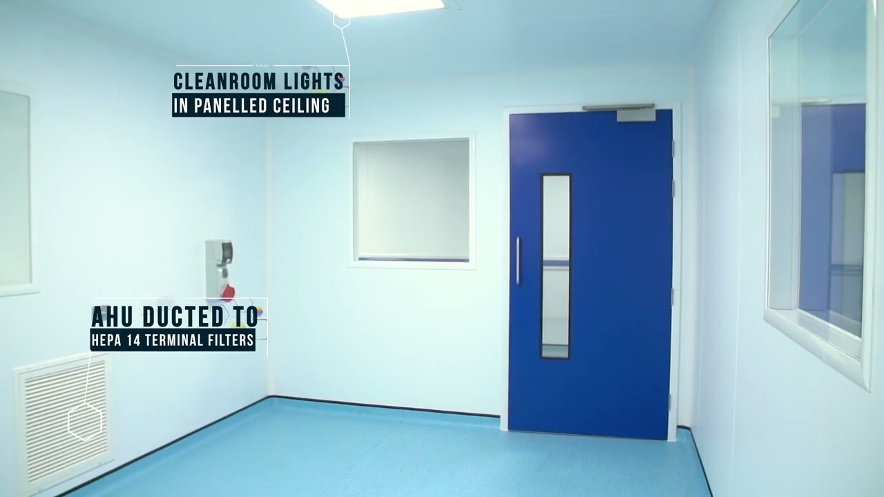 Pharmaceutical Cleanroom Case Study - YouTube