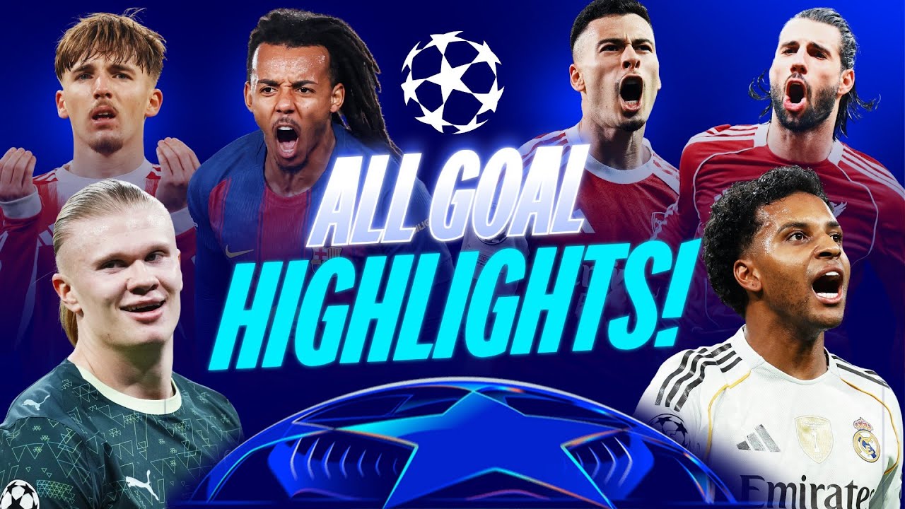 EVERY Champions League Goal From Matchday 6! | Full Highlights - YouTube