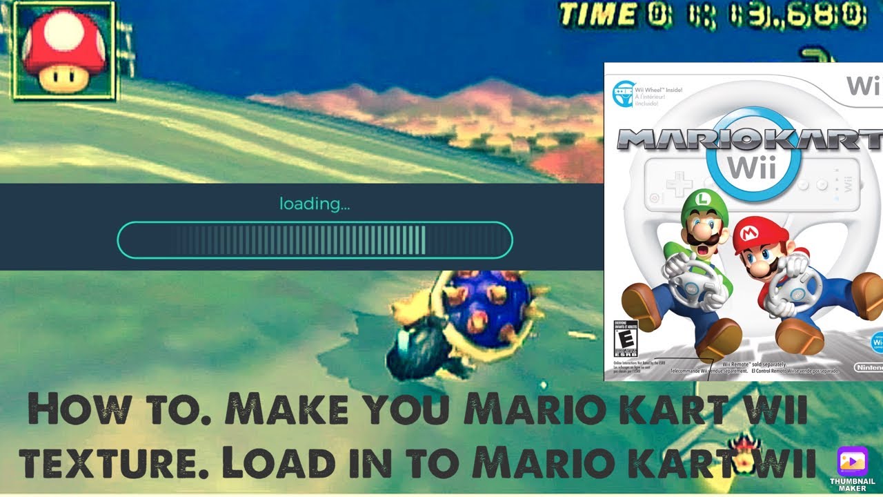 [MKWII]How to make your Mario kart wii textures load in to your My ...