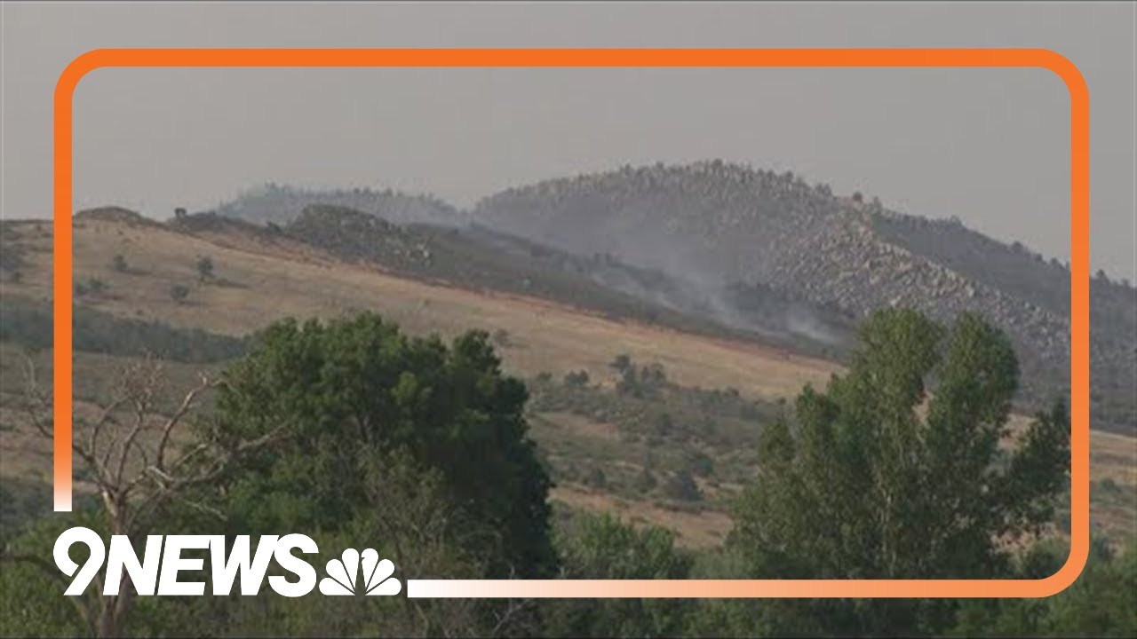 Colorado weather helps Stone Canyon Fire - YouTube