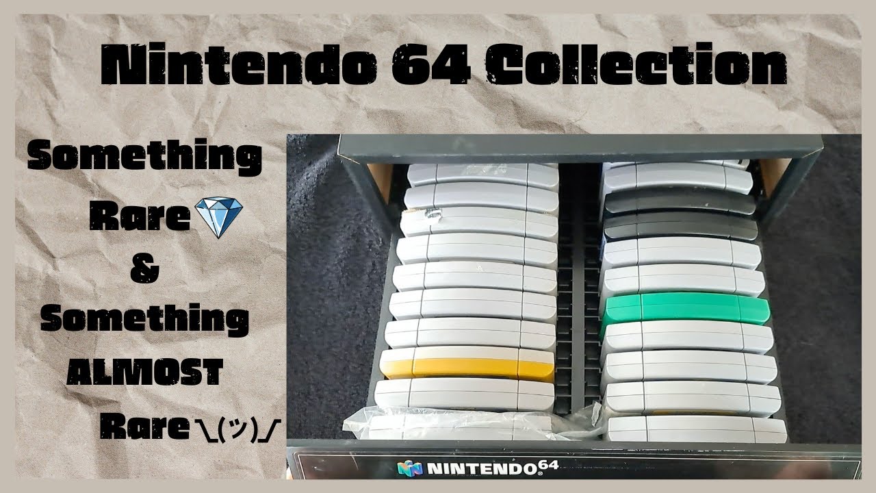 ASMR Nintendo 64 Collection (Whispered Show and Tell) - YouTube