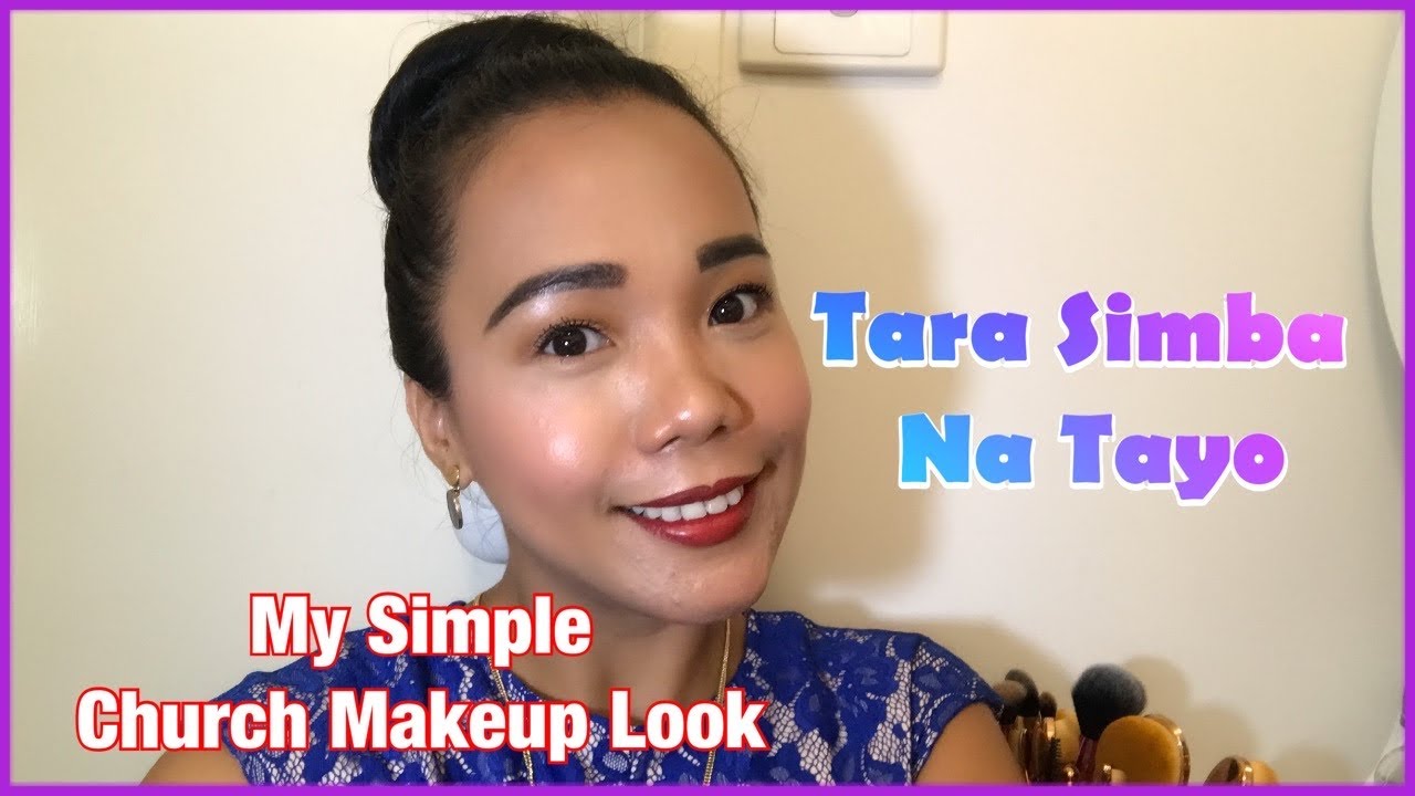 My Simple And Easy | Church Makeup Look ⛪️ | Get Ready With Me 💁‍♀️ ...