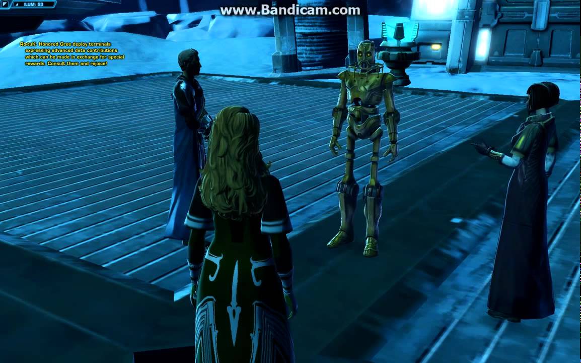 Swtor - Jedi Consular - Gree Herald Droid - Ilum - YouTube