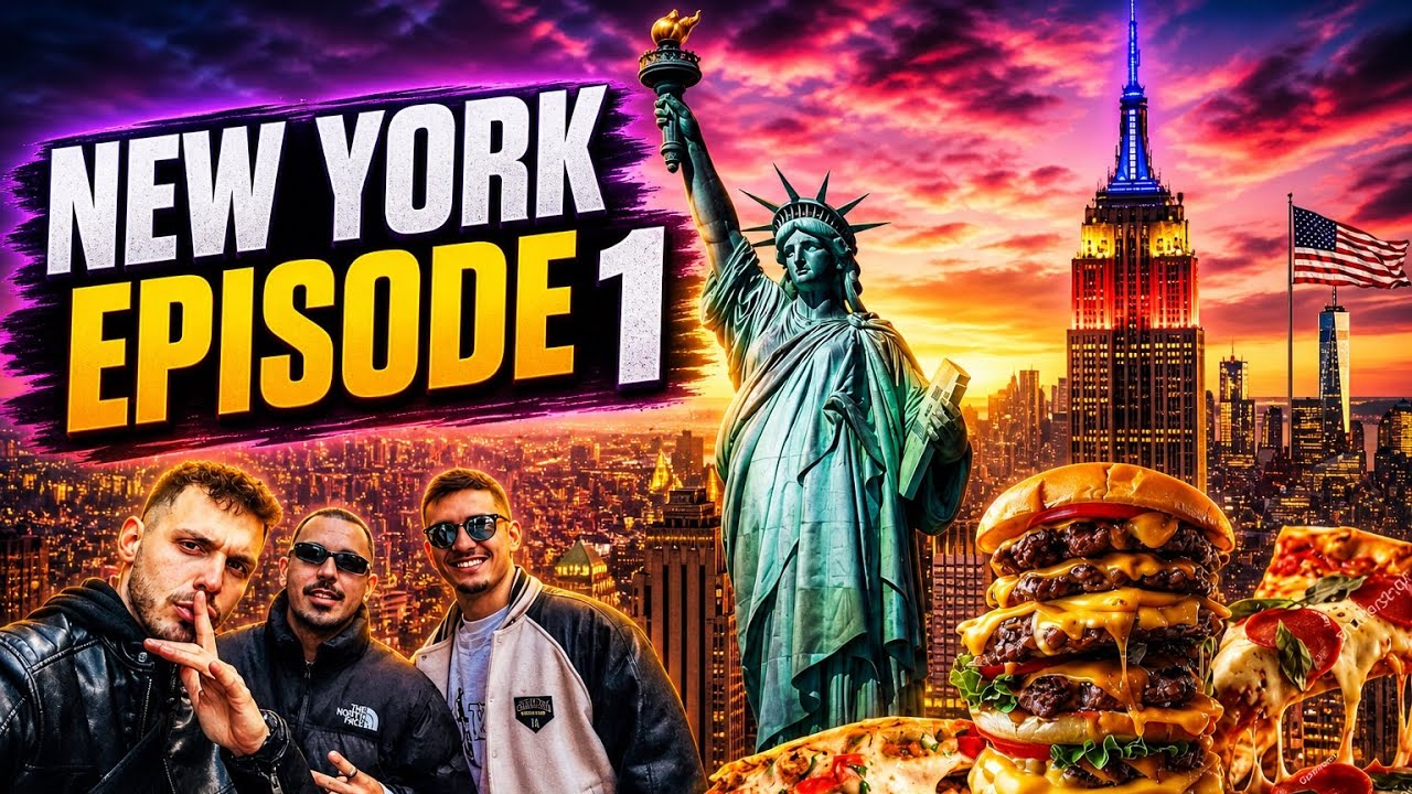 TRAVELLAIR: NEW YORK EPISODE 1. The Beginning! - YouTube
