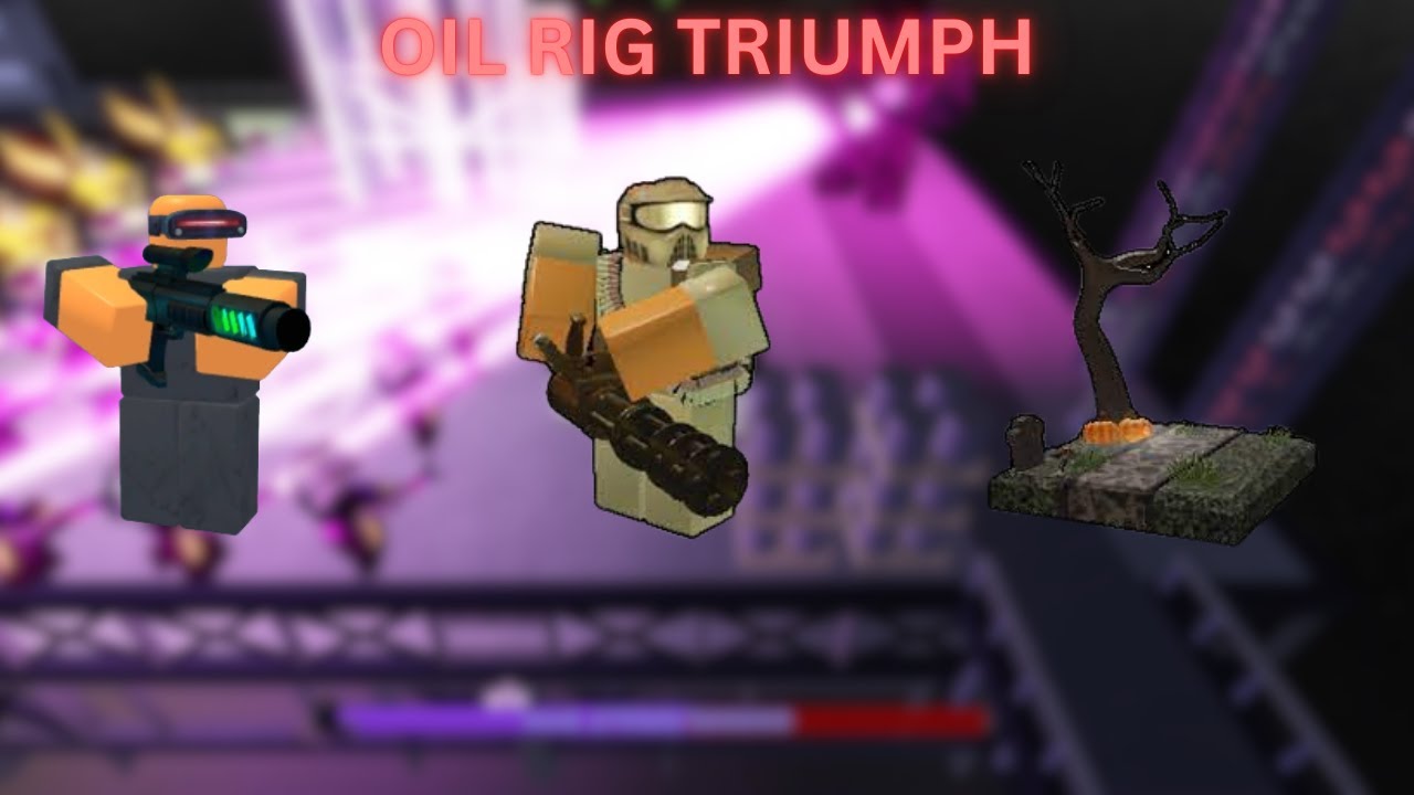 SOLO OIL RIG TRIUMPH│TOWER BATTLES│ - YouTube