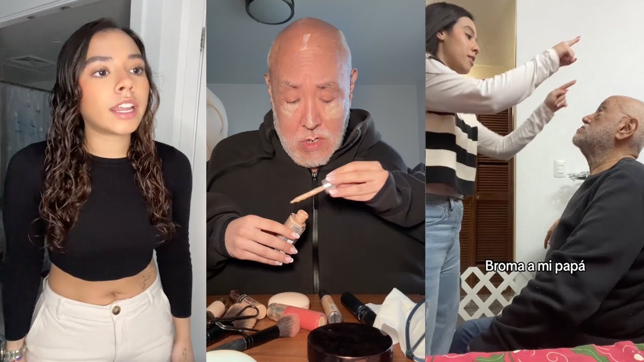 LEAL MAQUILLA A SU PAPÁ COMO UNA MUJER 😂| 1 HORA DE RISA CON STEPHANY ...