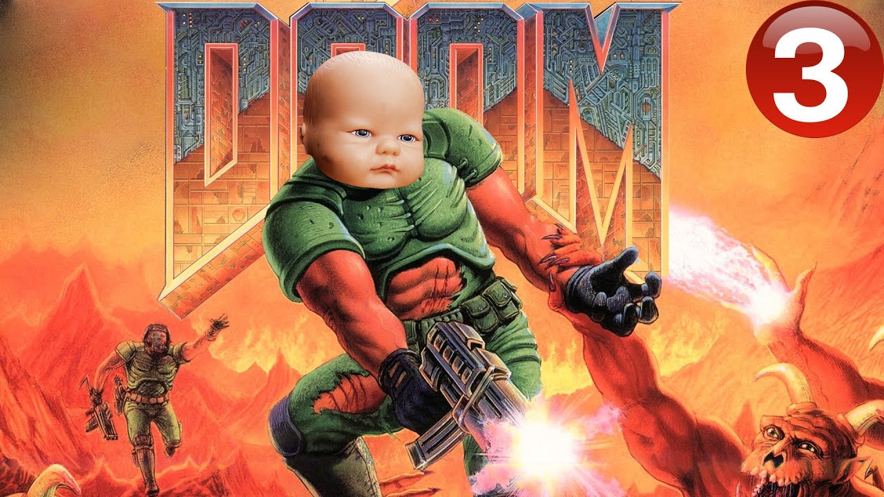 Brutal Doom with baby kev E1 M3 - YouTube