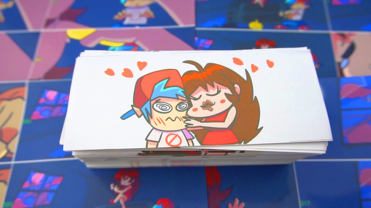 Friday Night Funkin' : Valentine's Day (FNF Animation FlipBook) - YouTube