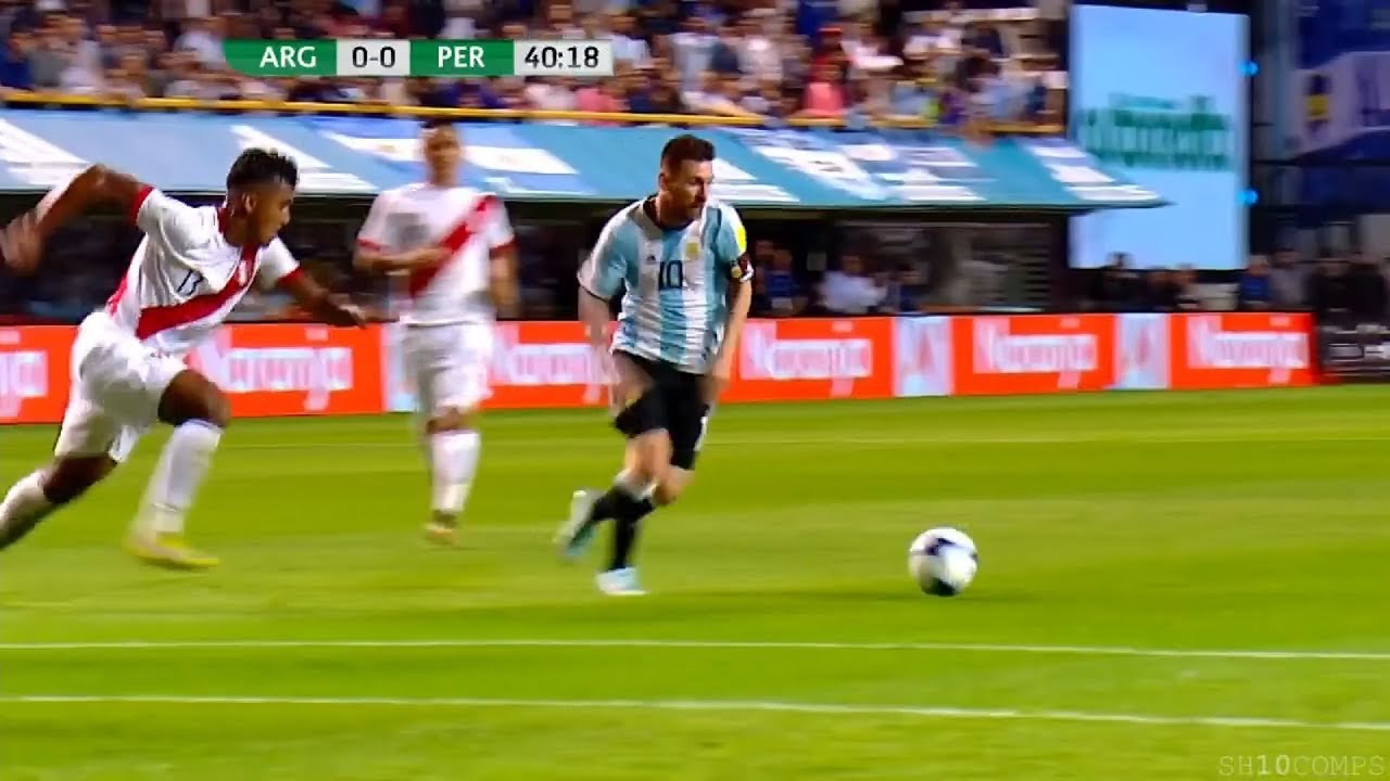 Lionel Messi vs Peru (Home) 06/10/2017 HD 720p by SH10 - YouTube