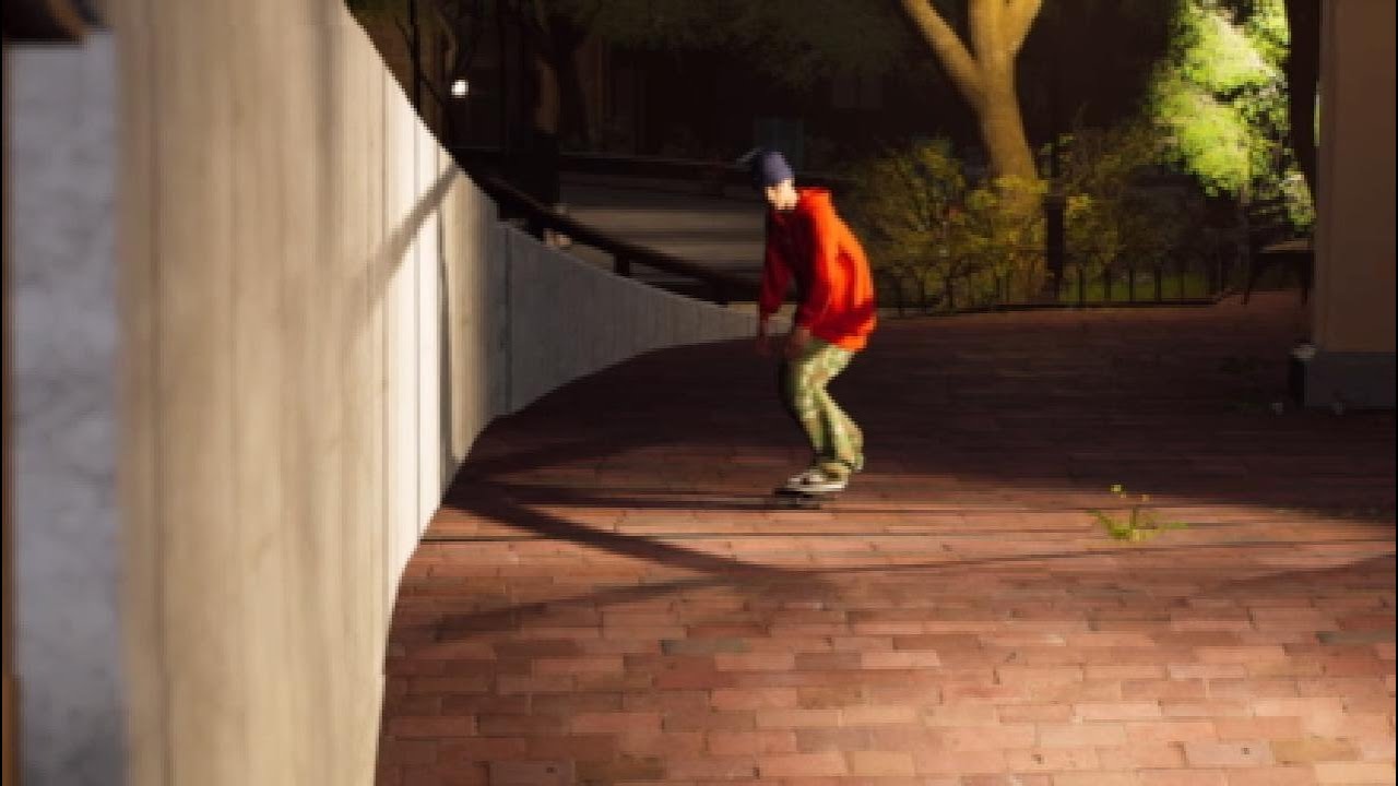 BIG flip switch wallride- session skate sim - YouTube