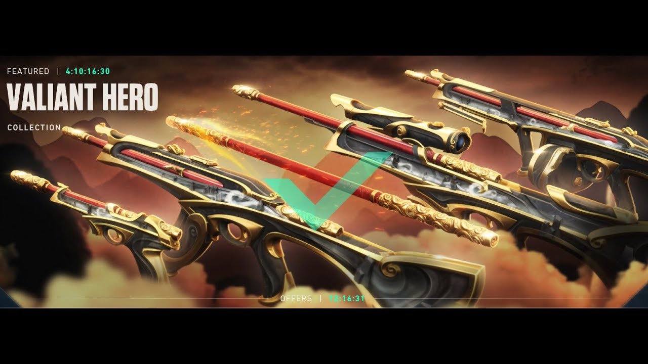 Got New Valiant Hero Skin Bundle In Valorant Youtube