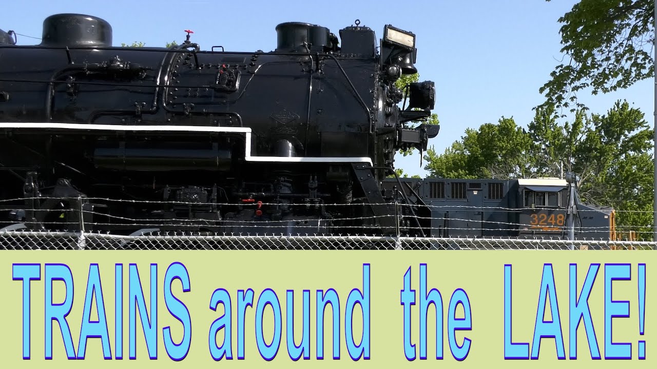 Trains Around The Lake. NEVER SEEN FOOTAGE!! - YouTube