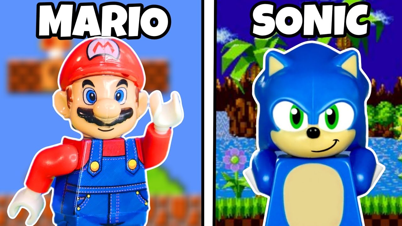 I Built POPULAR Video Game Minifigures in LEGO… - YouTube