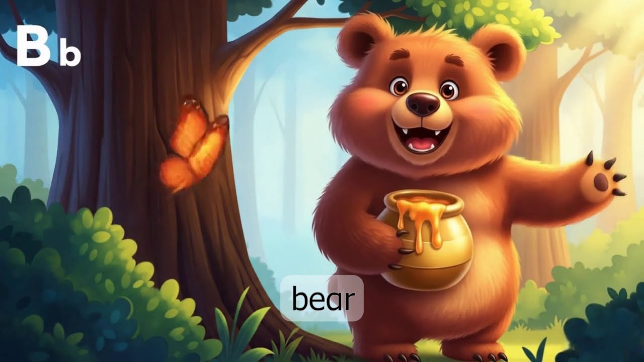 ABC for Kids: Amazing B Words & Sounds! | Letter B Learning - YouTube
