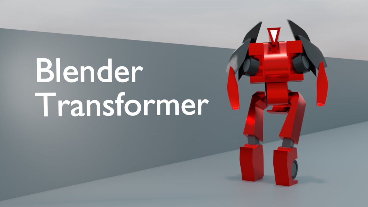 Transformer Prototype Blender - YouTube