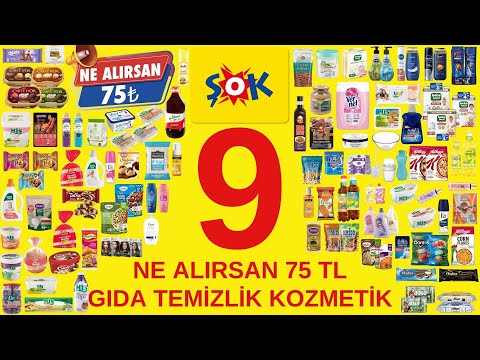 9 NİSAN ŞOK AKTÜEL | NE ALIRSAN 75 TL | GIDA TEMİZLİK KOZMETİK | HARİKA İNDİRİMLER EN İYİ