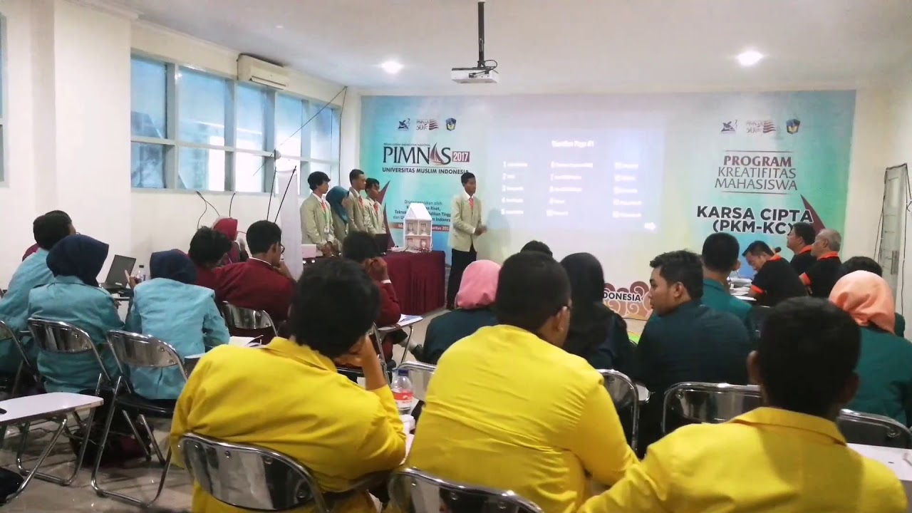 Presentasi Peserta PIMNAS ke 30 Universitas Muslim Indonesia Makassar ...