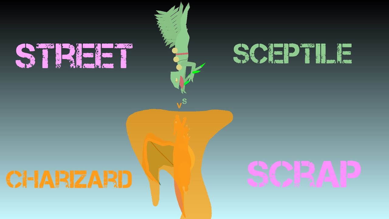 Charizard Vs Sceptile (Street Scrap)| A Pokémon Battle - YouTube