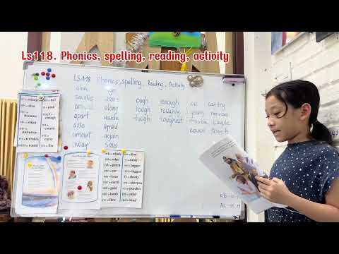 ABK G1 Ls118. Phonics, reading, spelling, activity - YouTube