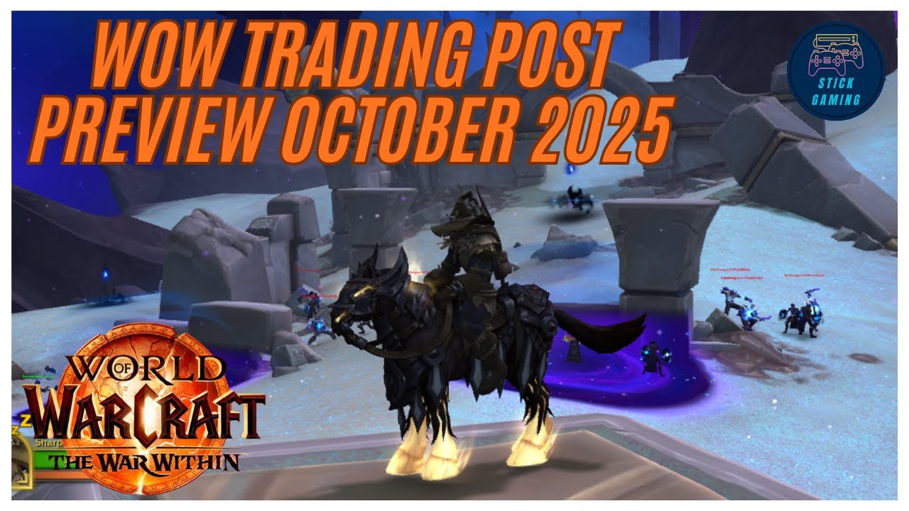 Halloween Mounts, Pets & More! October Trading Post in WoW 2025 - YouTube